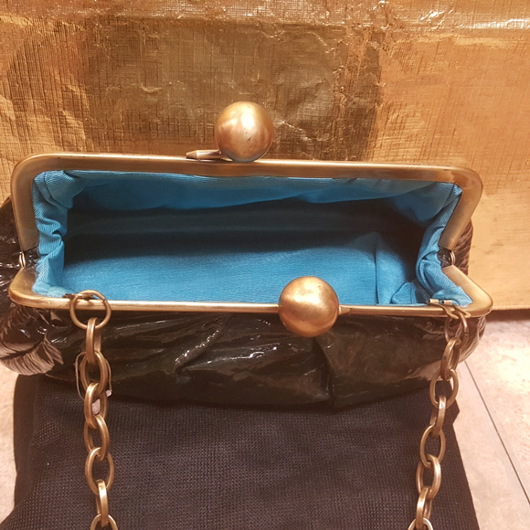 Jalda | Bags | Jalda Dark Green Leather Clutch Purse | Poshmark